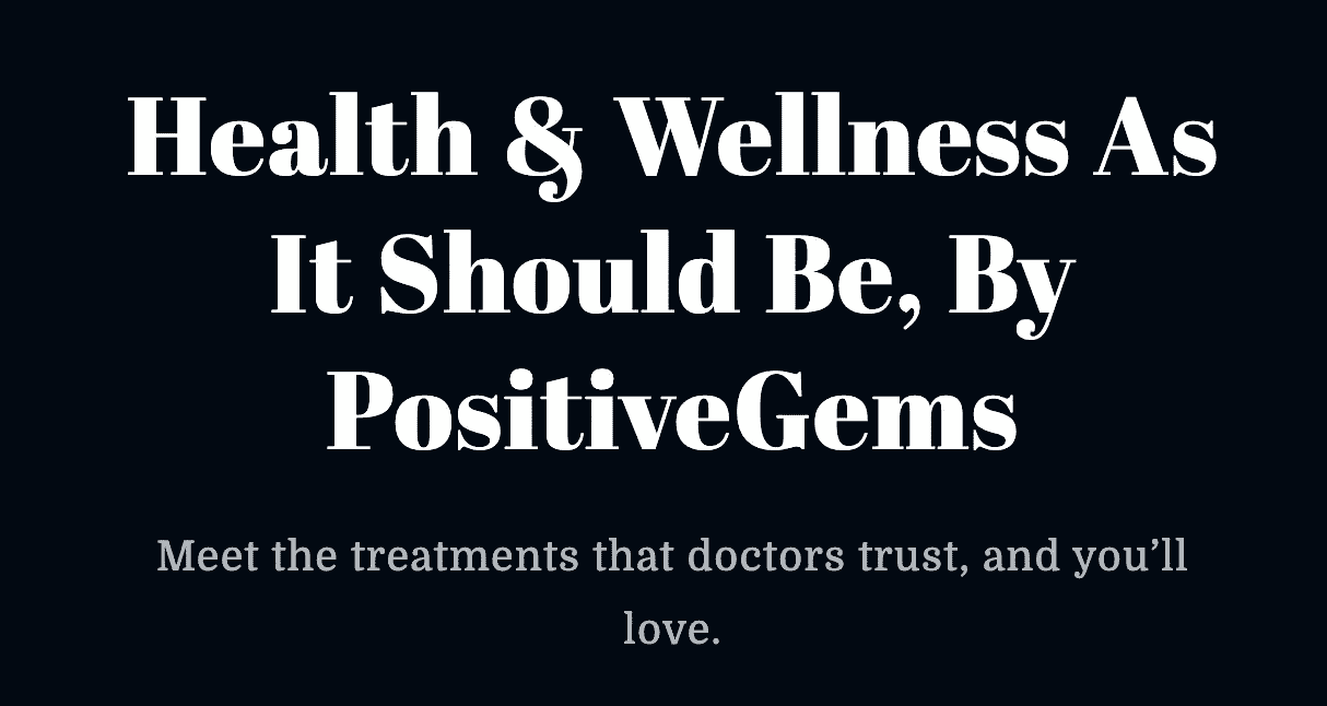 Positive Gems - Indian American HealthTech